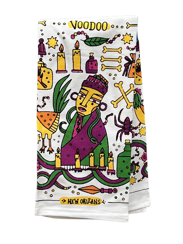Kitchen Towel- New Voodoo - New Orleans School of Cooking