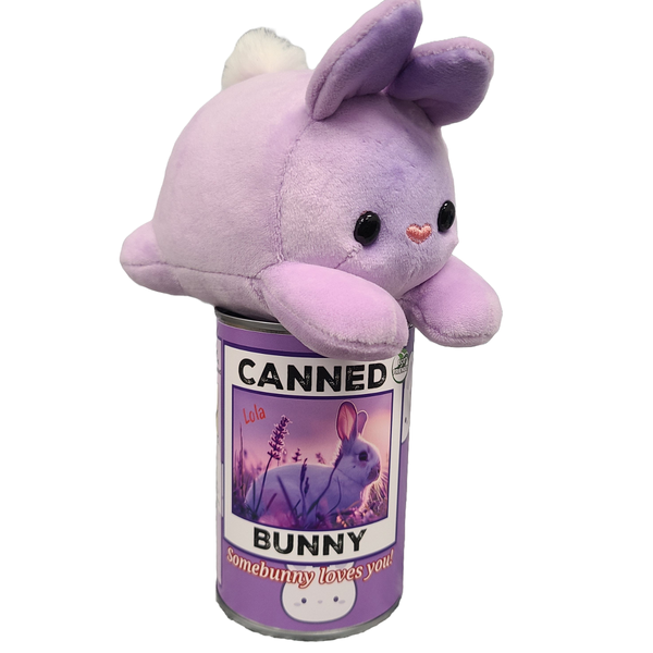 Canned Bunny | Easter Gift | Plush in Can w/Jokes: Pop Top Lid - New ...