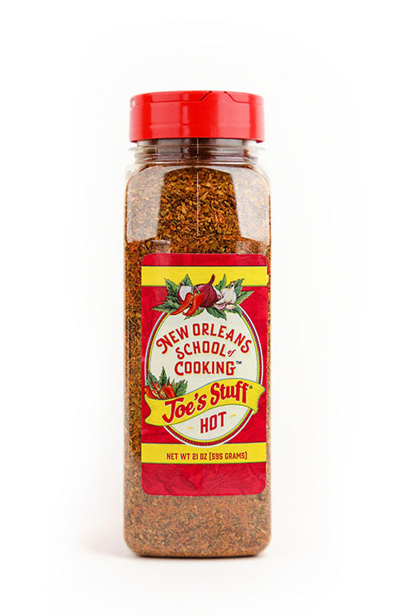 Joe’s Hot Stuff Spicy Louisiana Seasoning Blend | New Orleans School of ...